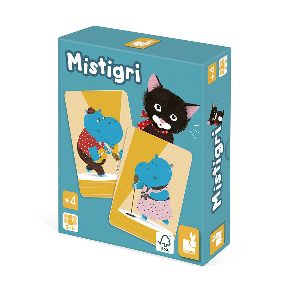 Matching Game Mistigri : Memory & matching games Janod - J02752