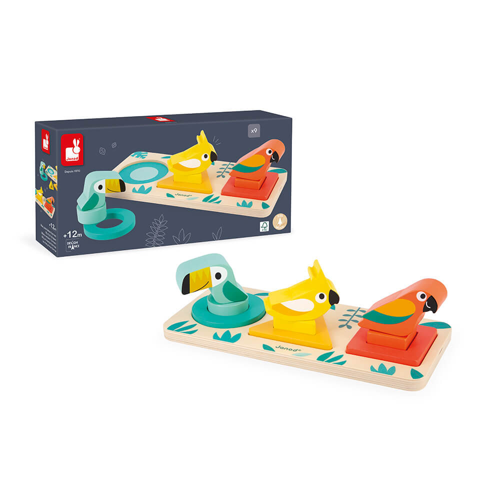 Tropik - My First Shapes : Shapes & Colours Janod - J08266
