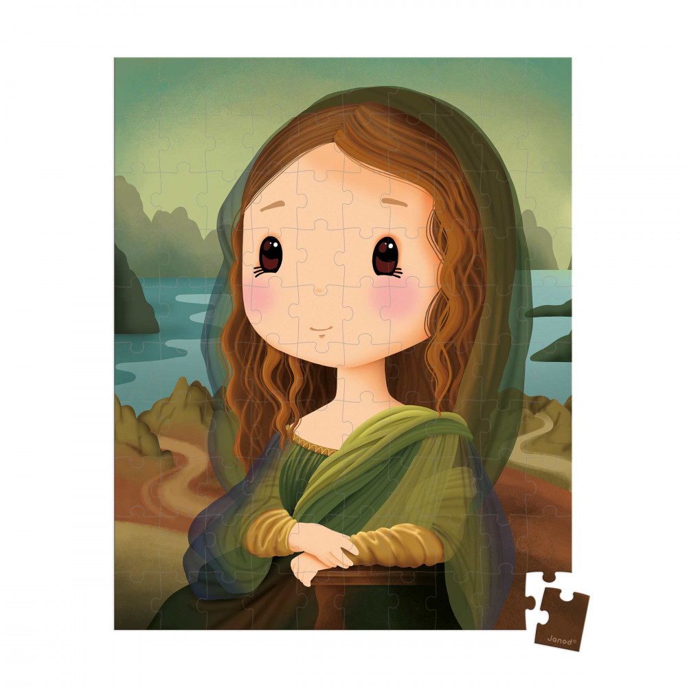 Puzzle Inspired By Leonardo Da Vinci - 100 Pcs : 50 to 149 piece ...