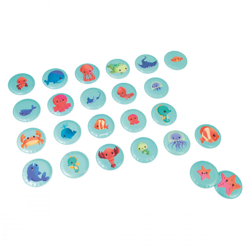 Memory Game - Baby Animals : Bath toys Janod - J04723