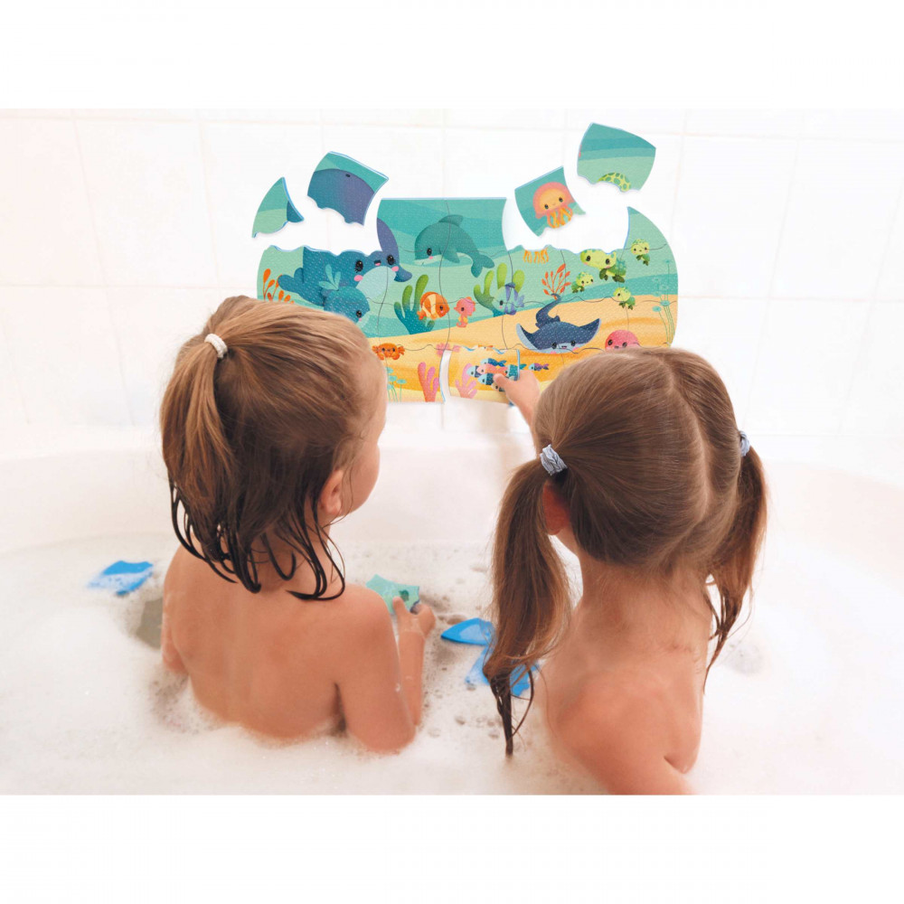 My Ocean Bath Puzzle : Bath toys Janod - J04727