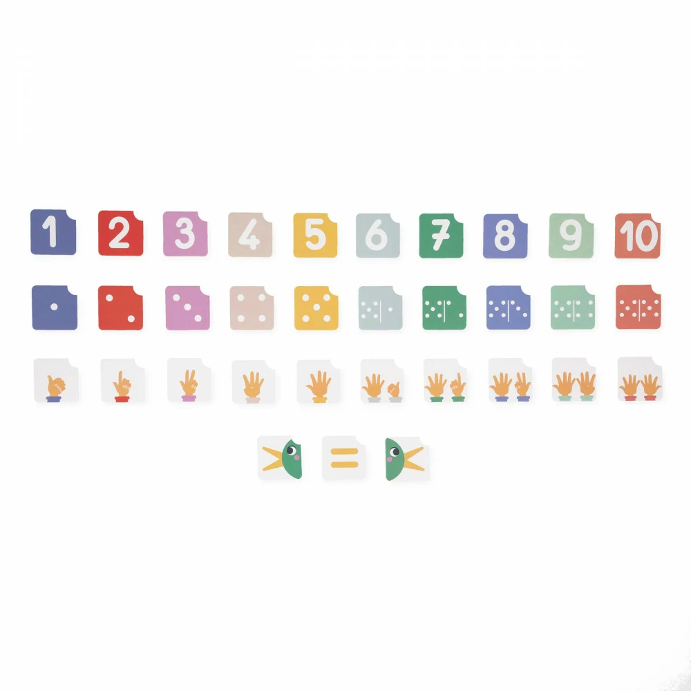 Number Composition And Comparison : Figures & Letters educational games Janod - J05085
