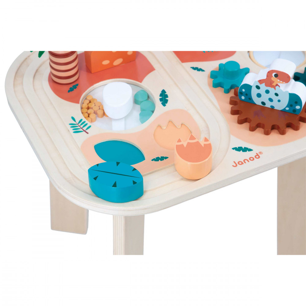 Dino - Dino Activity Table : Manipulation & stackers Janod - J05825