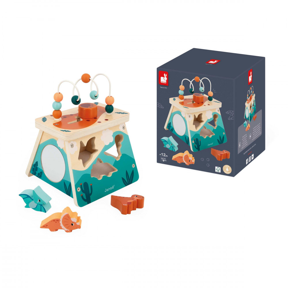Dino - Multi-Activity Volcano : Manipulation & stackers Janod - J05827