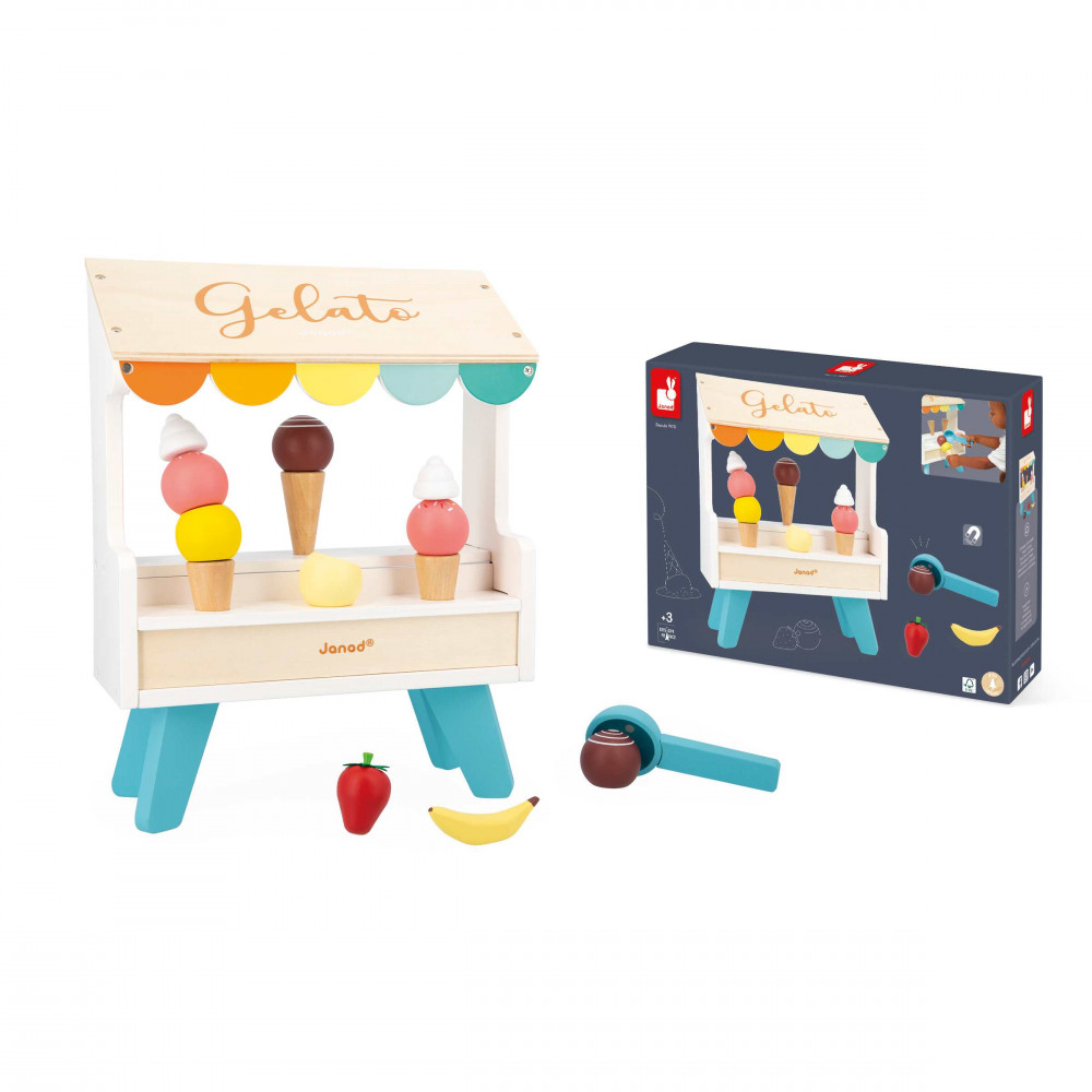 Ice Cream Stand : Pretend Play Janod - J06558