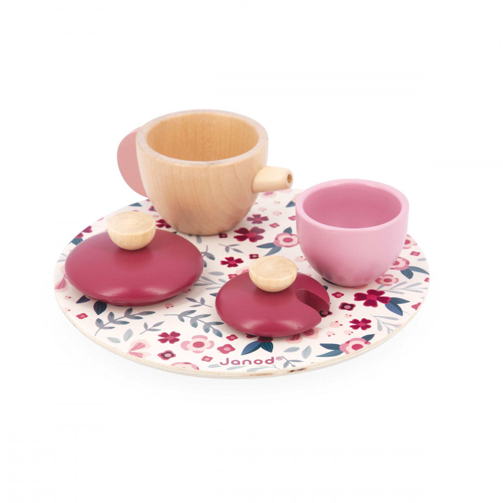 Twist - Tea Set : kitchens, dinnerwares & accessories Janod - J06631