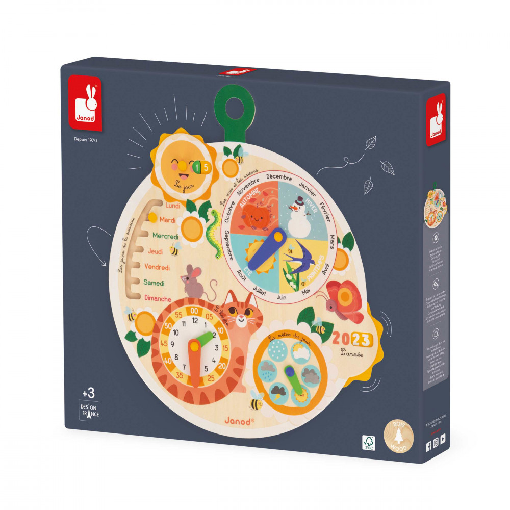 Time Wheel : Educational games in science and geography Janod - J09623
