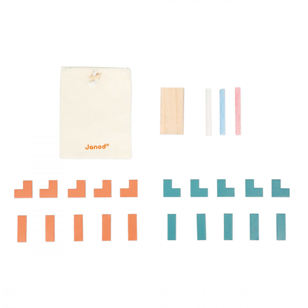 Classic Magnetic Blackboard : Boards & Magnets Janod - J09638