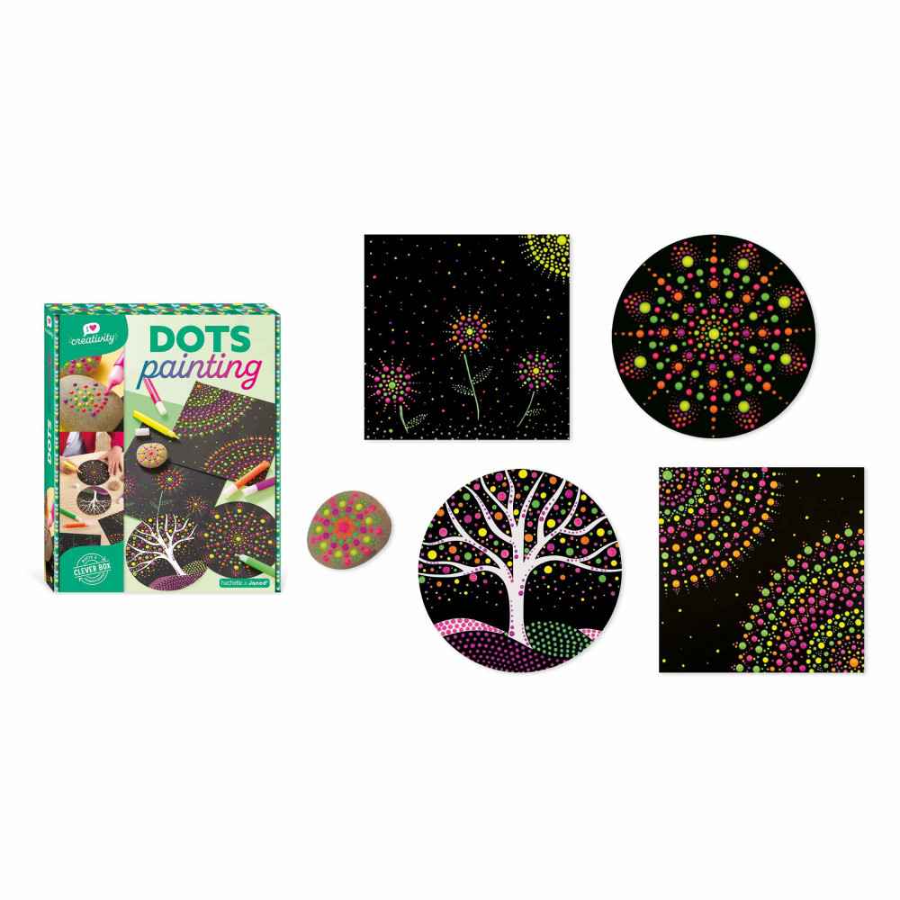 Dots Painting : Painting by numbers & Colouring Janod - J07736