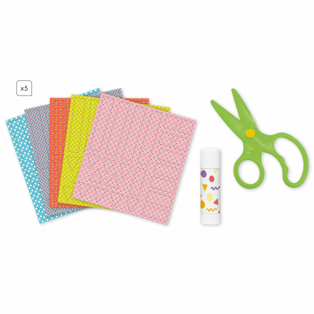 4 Years - Cutting And Sticking : Stamps & Papeterie kits Janod - J07743