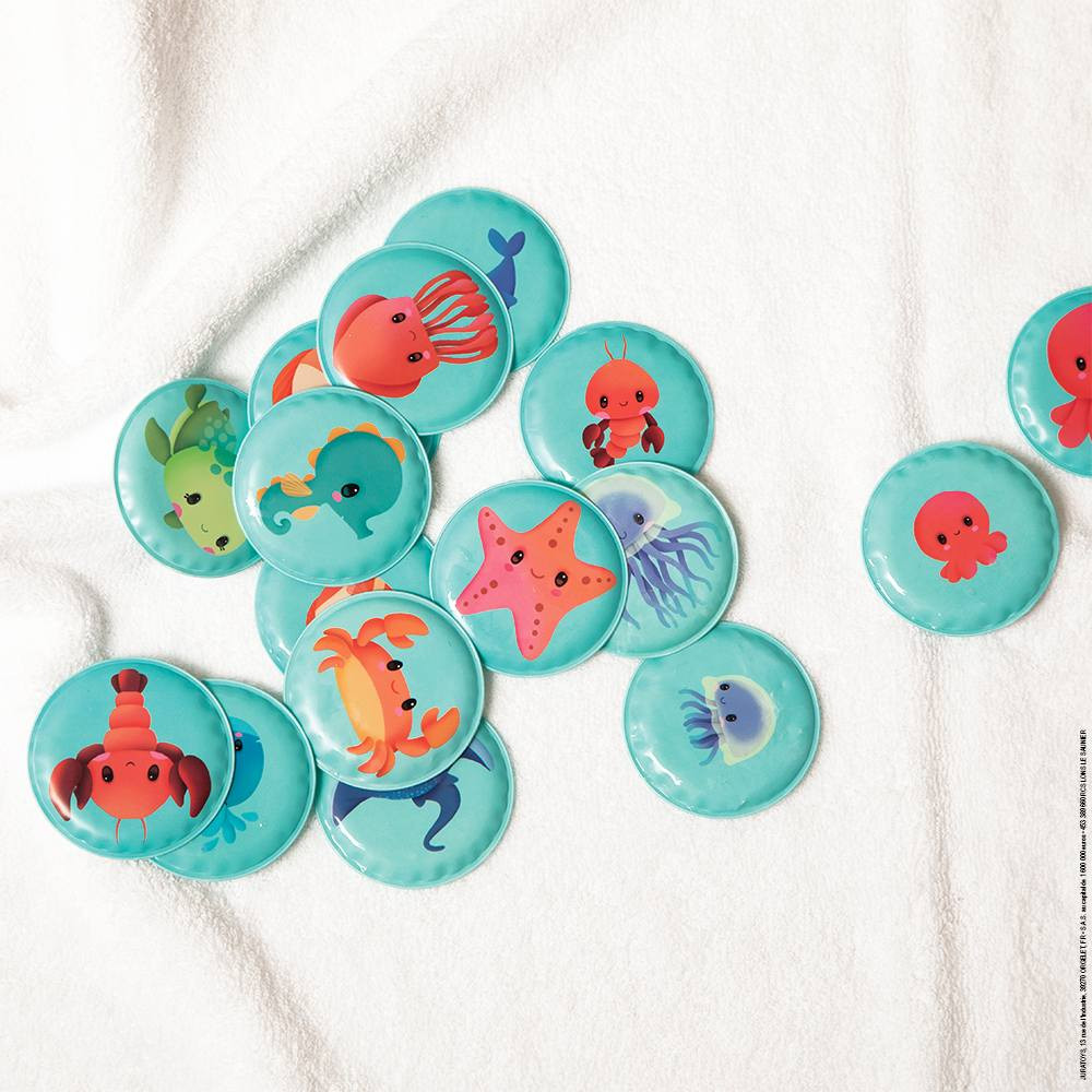 Memory Game - Baby Animals : Bath toys Janod - J04723