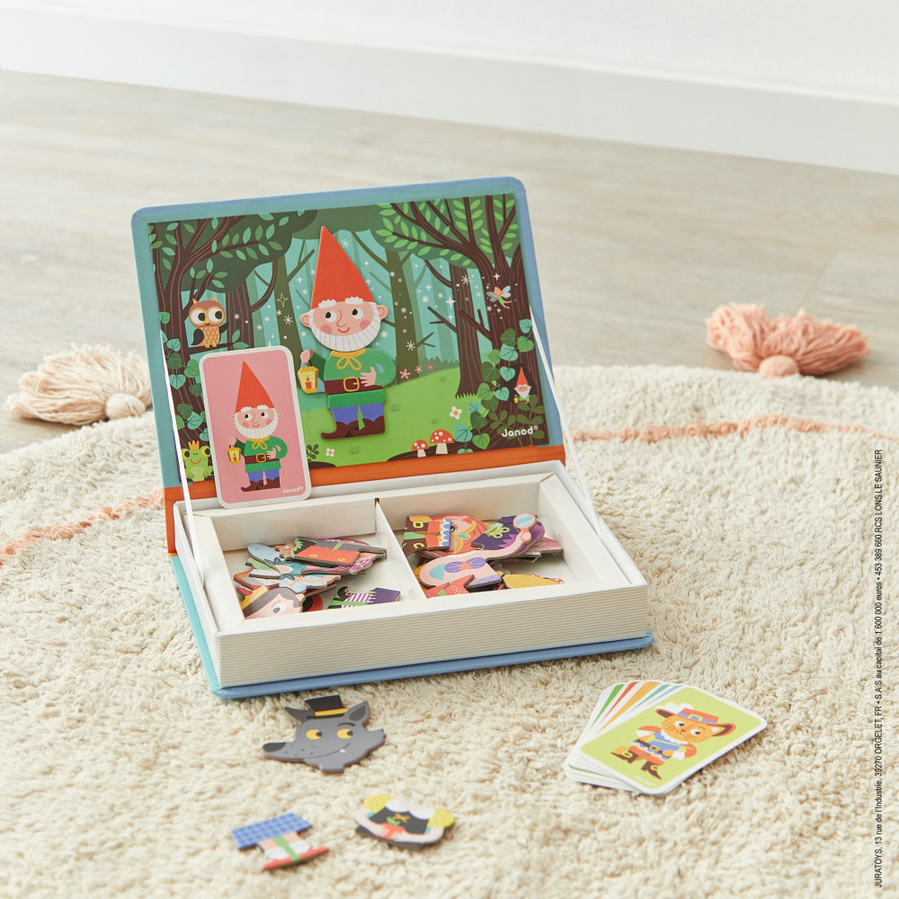 Fairytales Magneti'book, 30 magnets : Educational magnetic games Janod ...