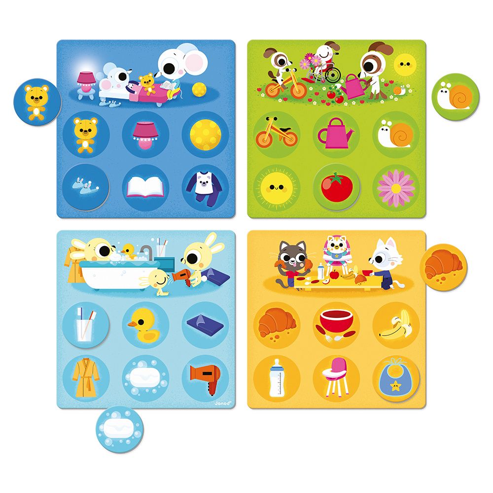 House Lotto : Memory & matching games Janod - J02620