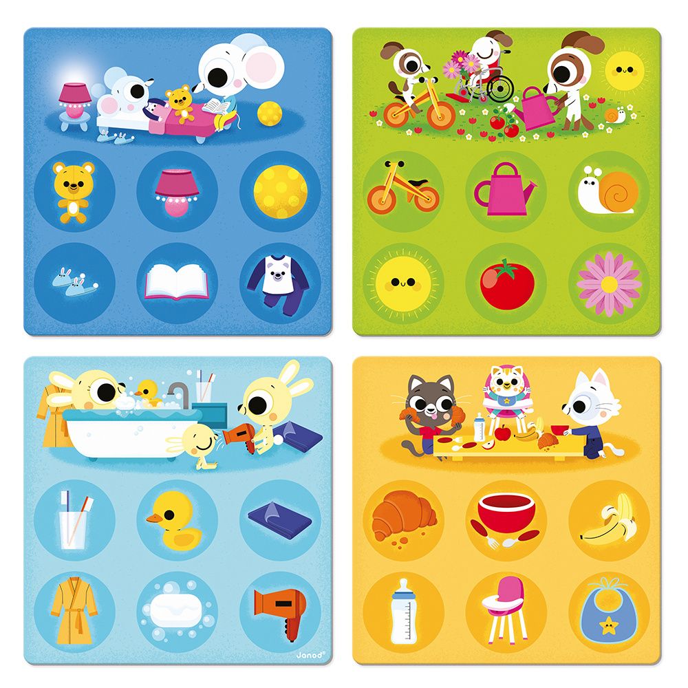 Lotería de la casa : Juegos de memoria y asociación Janod - J02620 ...