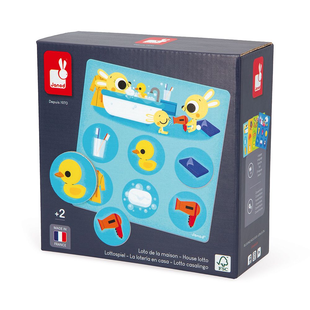 House Lotto : Memory & matching games Janod - J02620