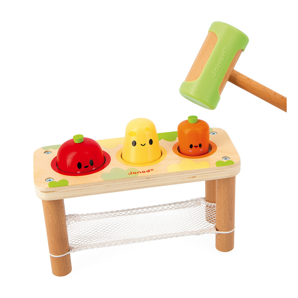 Tap Tap Vegetables : Manipulation & stackers Janod - J03309