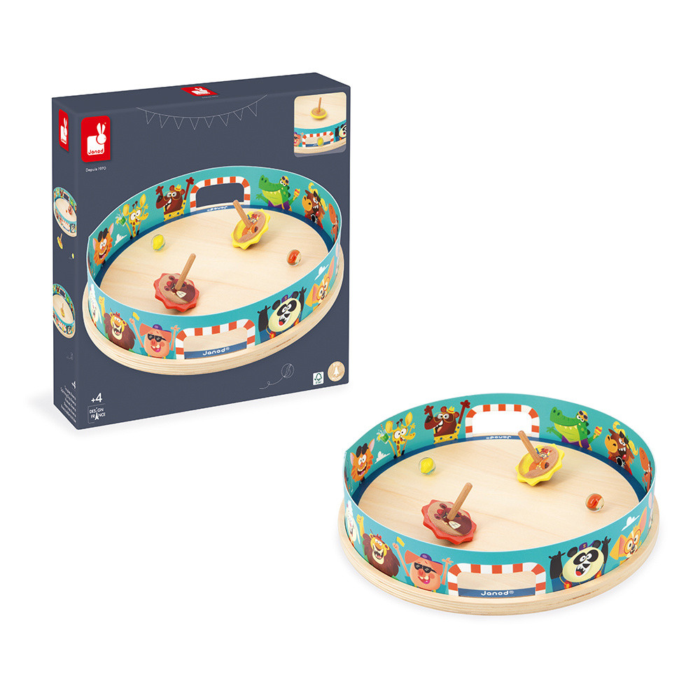 Arena Applepop Spinning Tops : Skill games Janod - J03355