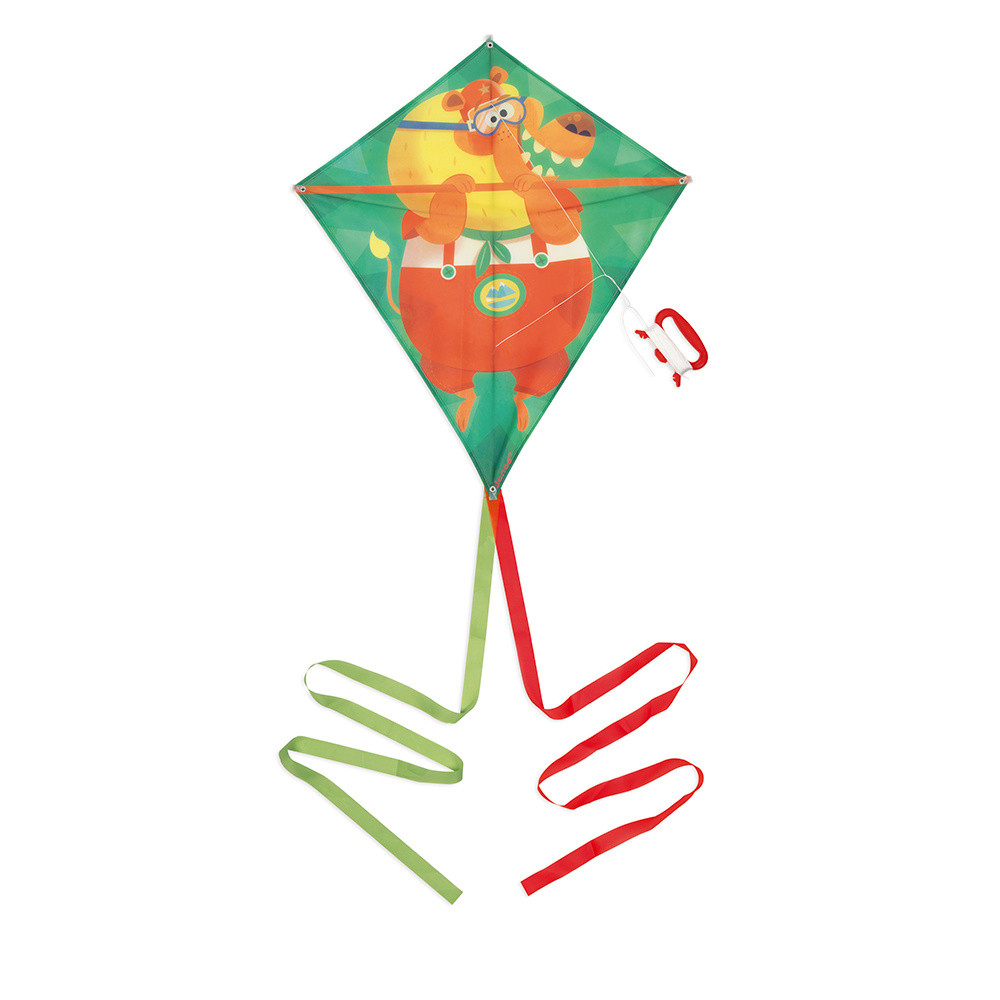 Applepop Lion Kite : Sports & Outdoor games Janod - J03360