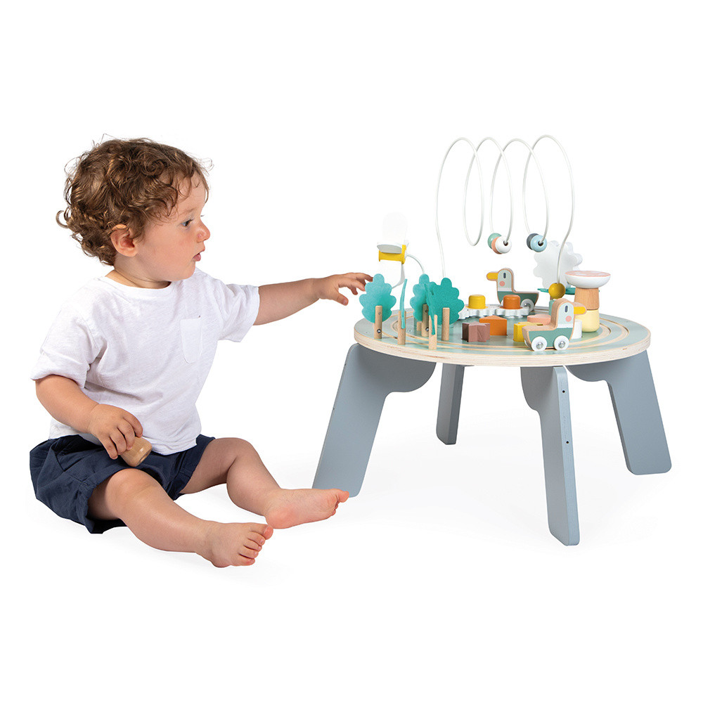 Sweet Cocoon Garden Activity Table : Manipulation & stackers Janod - J04045