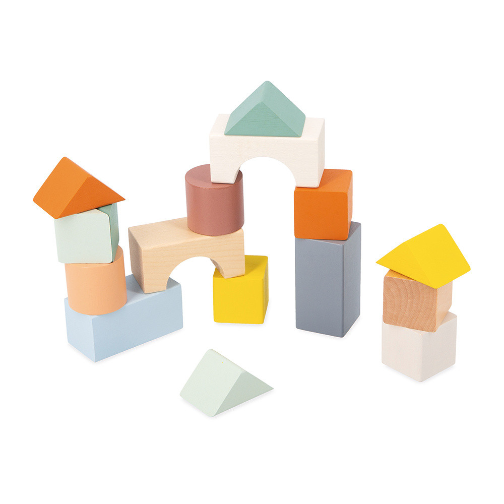 Sweet Cocoon Snail Cube Trolley : Push & Pull toys Janod - J04054