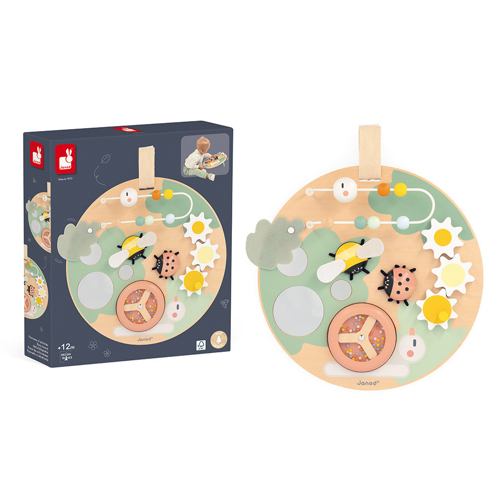 Sweet Cocoon Activity Panel : Manipulation & stackers Janod - J04057