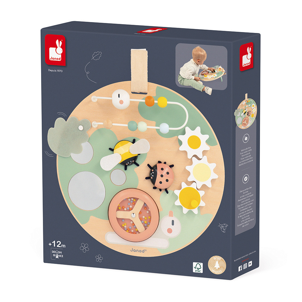 Sweet Cocoon Activity Panel : Manipulation & stackers Janod - J04057