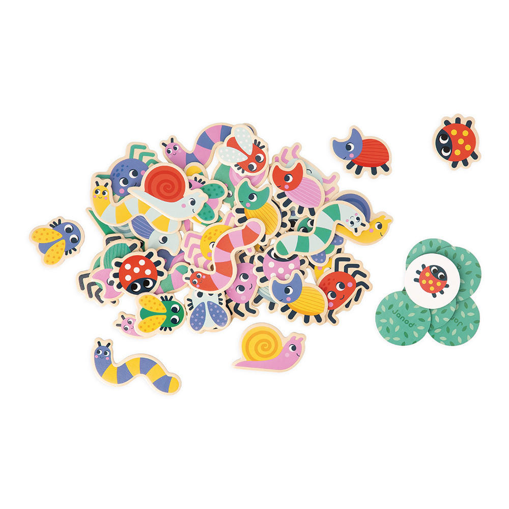 Cherche & Trouve - Jardin : Formes & couleurs Janod - J05091