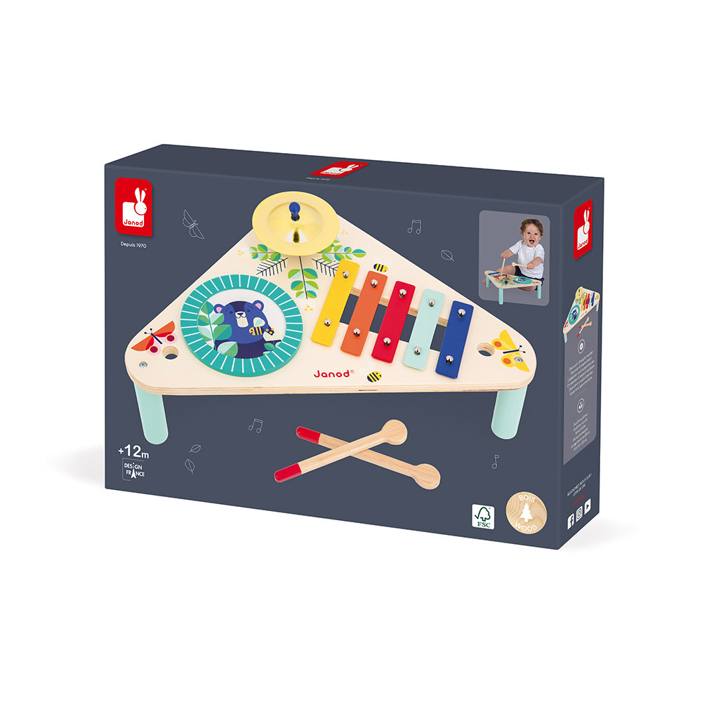 Gioia Musical Table : Music Toys Janod - J07655