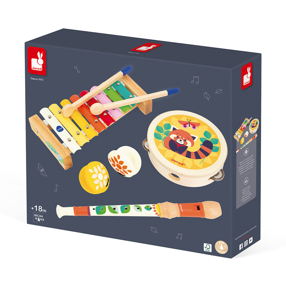 Gioia musical set : Musical toys Janod - J07656