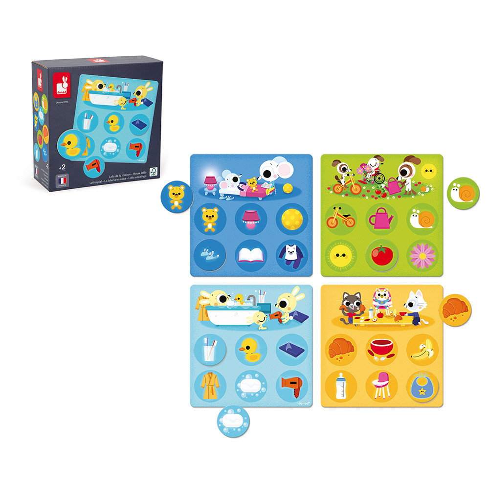 House Lotto : Memory & matching games Janod - J02620