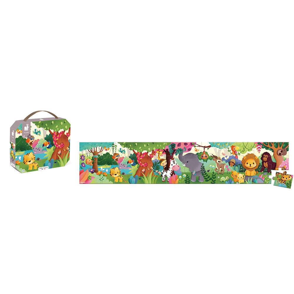 Wild Animals Puzzle 36 pieces : 20 to 49 piece puzzles Janod - J02543
