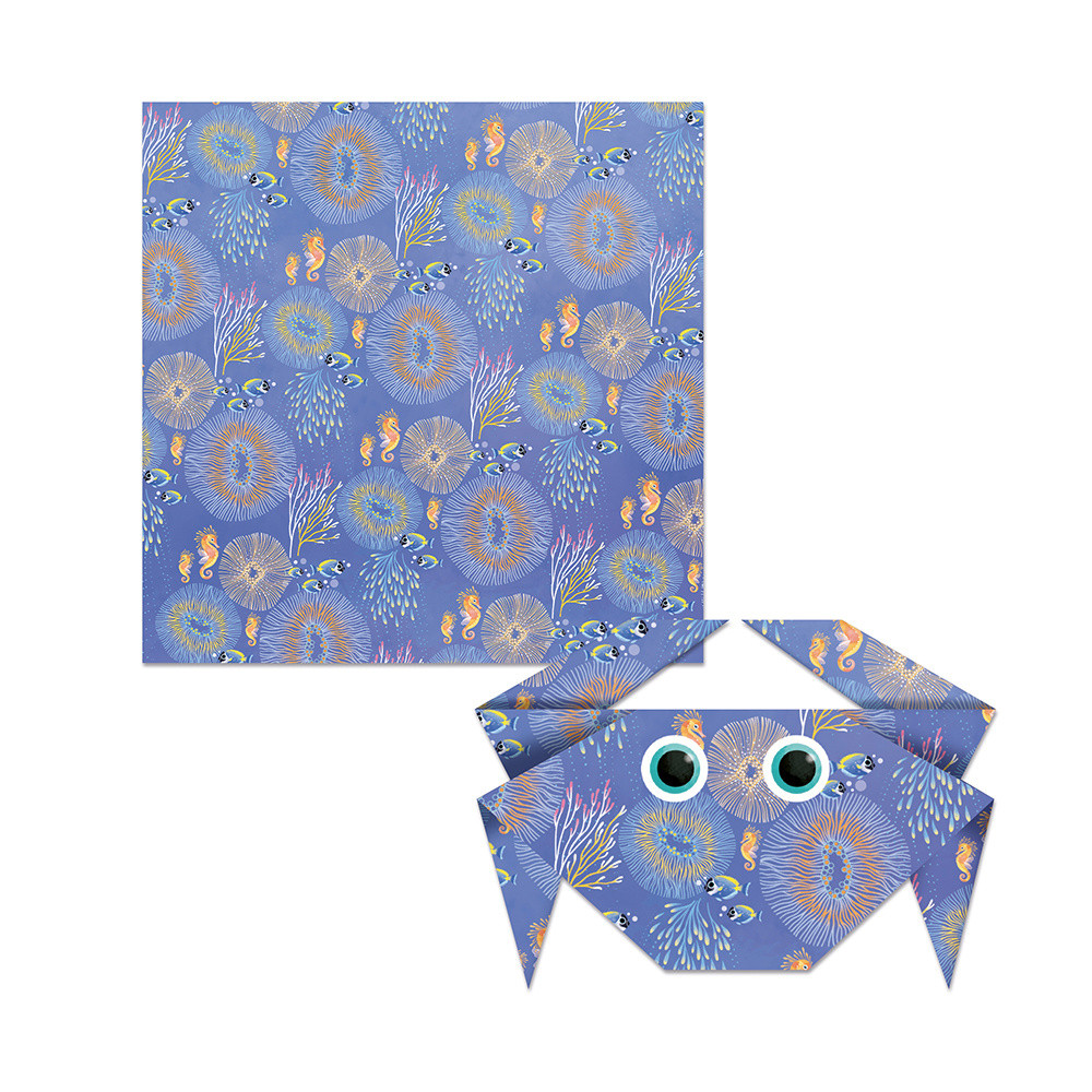 Magic Ocean - 2 Boxes And 18 Origami : 3D Creations Janod - J07749