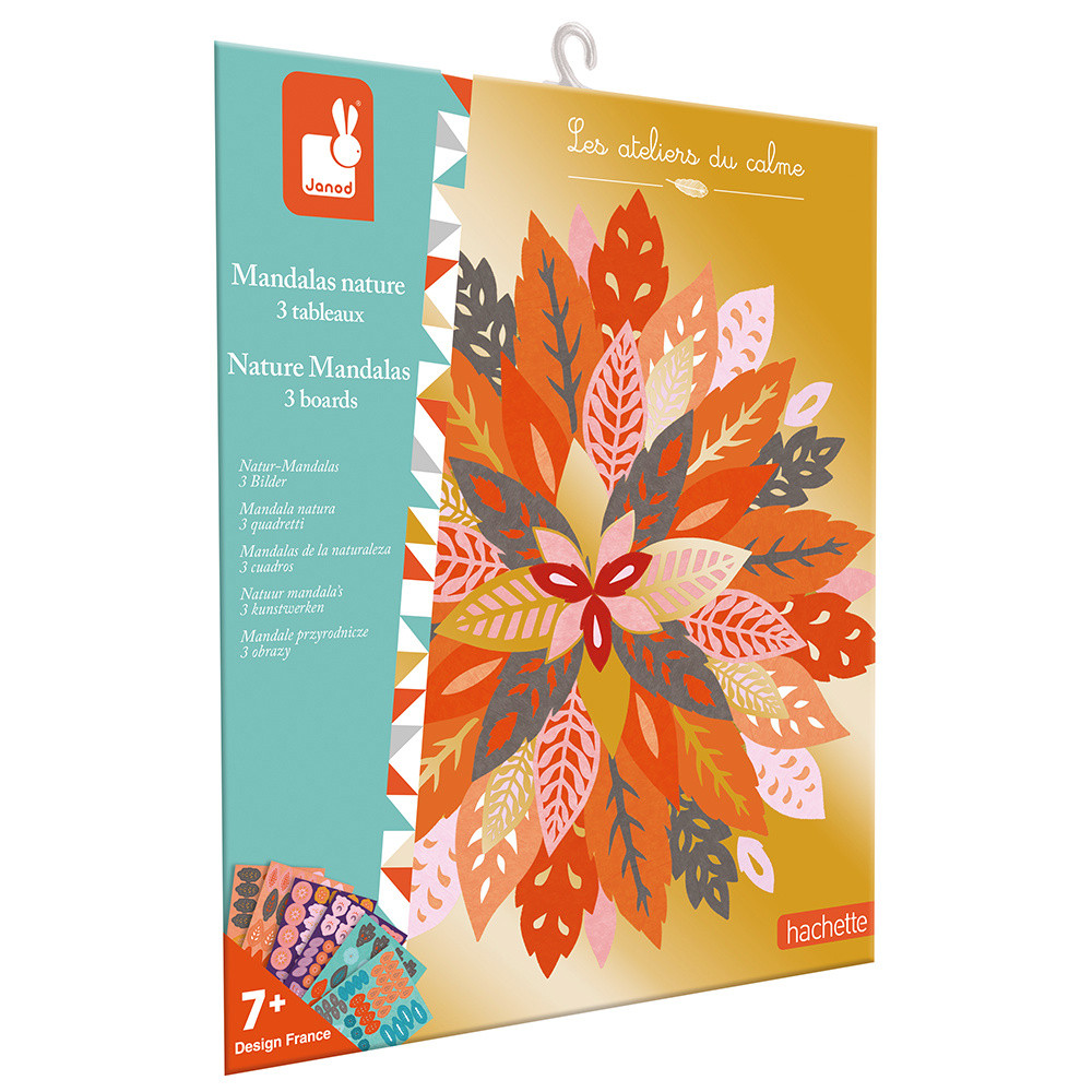 3 Nature Mandalas : 3D Creations Janod - J07755