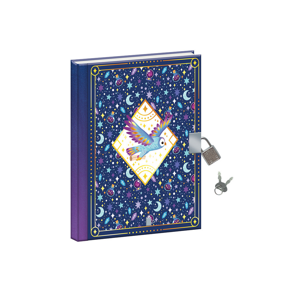 Magic School - Grimoire Secret : Tampons & Papeterie Janod - J09110