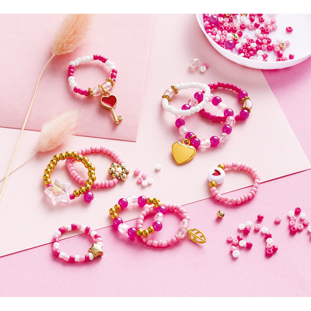 10 Bagues En Perles Lovely A Créer : Collection "Les Ateliers Bijoux ...
