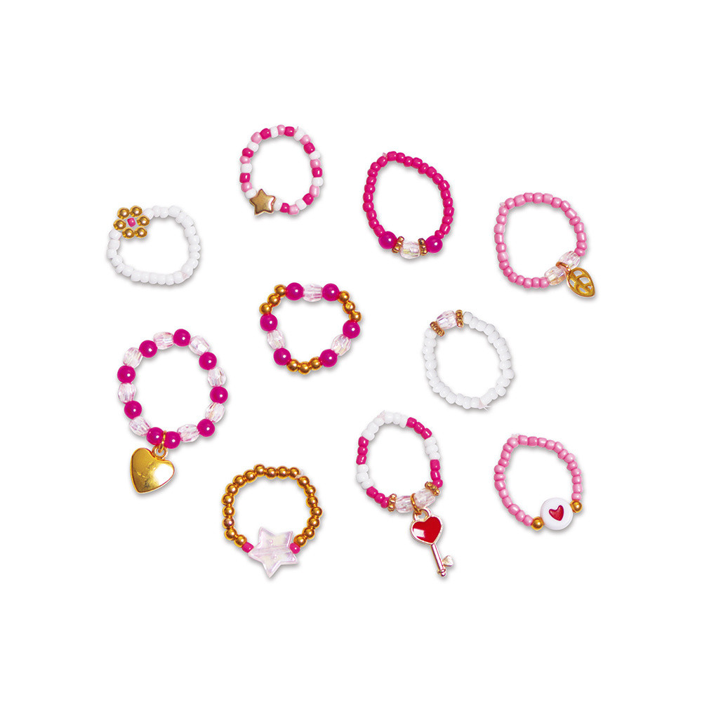 10 Bagues En Perles Lovely A Créer : Collection "Les Ateliers Bijoux ...