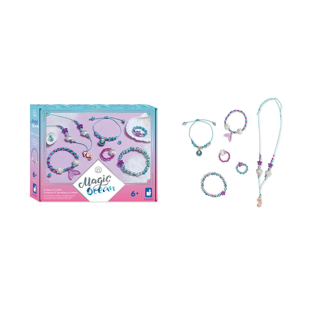 Magic Ocean - 6 Jewels to Create : "Les Ateliers Bijoux" & beads Janod ...