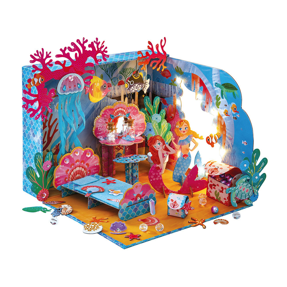 Magic Ocean - The Mermaid Room : 3D Creations Janod - J09139