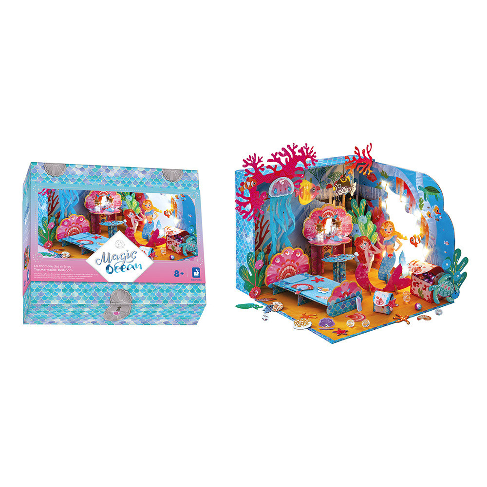 Magic Ocean - The Mermaid Room : 3D Creations Janod - J09139