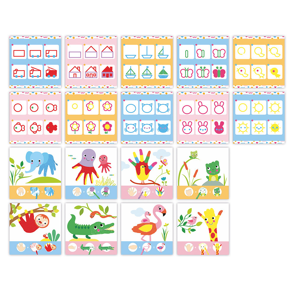 Coffret Créatif Dessin et Coloriage - 3 ans : Peinture par numéro ...