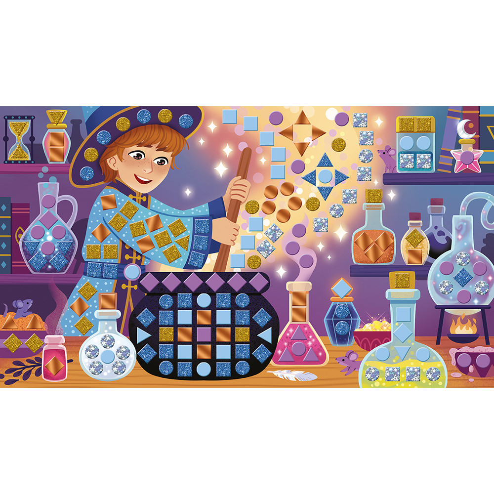 Magic School - Mosaics : Mosaic & Stickers Janod - J09150