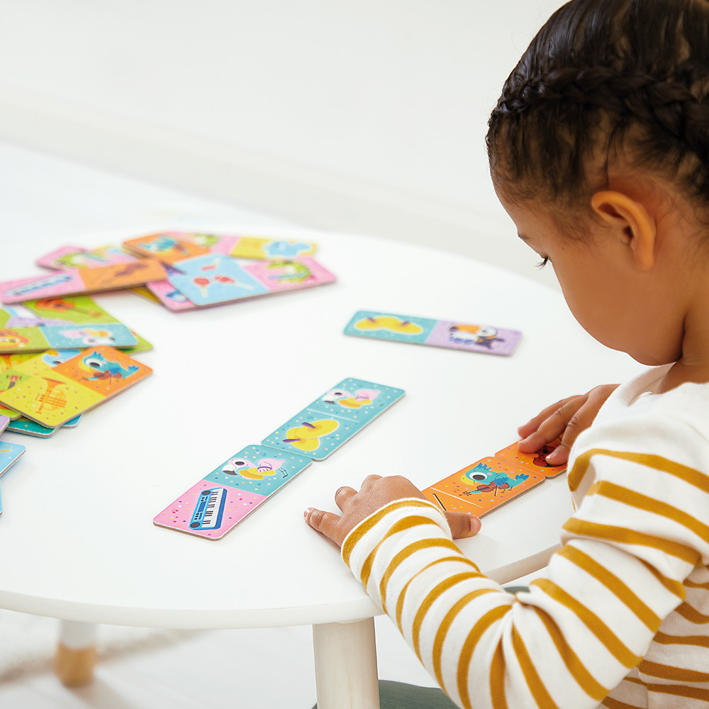 Dominó Instrumentos Musicales : Juegos de memoria y asociación Janod ...