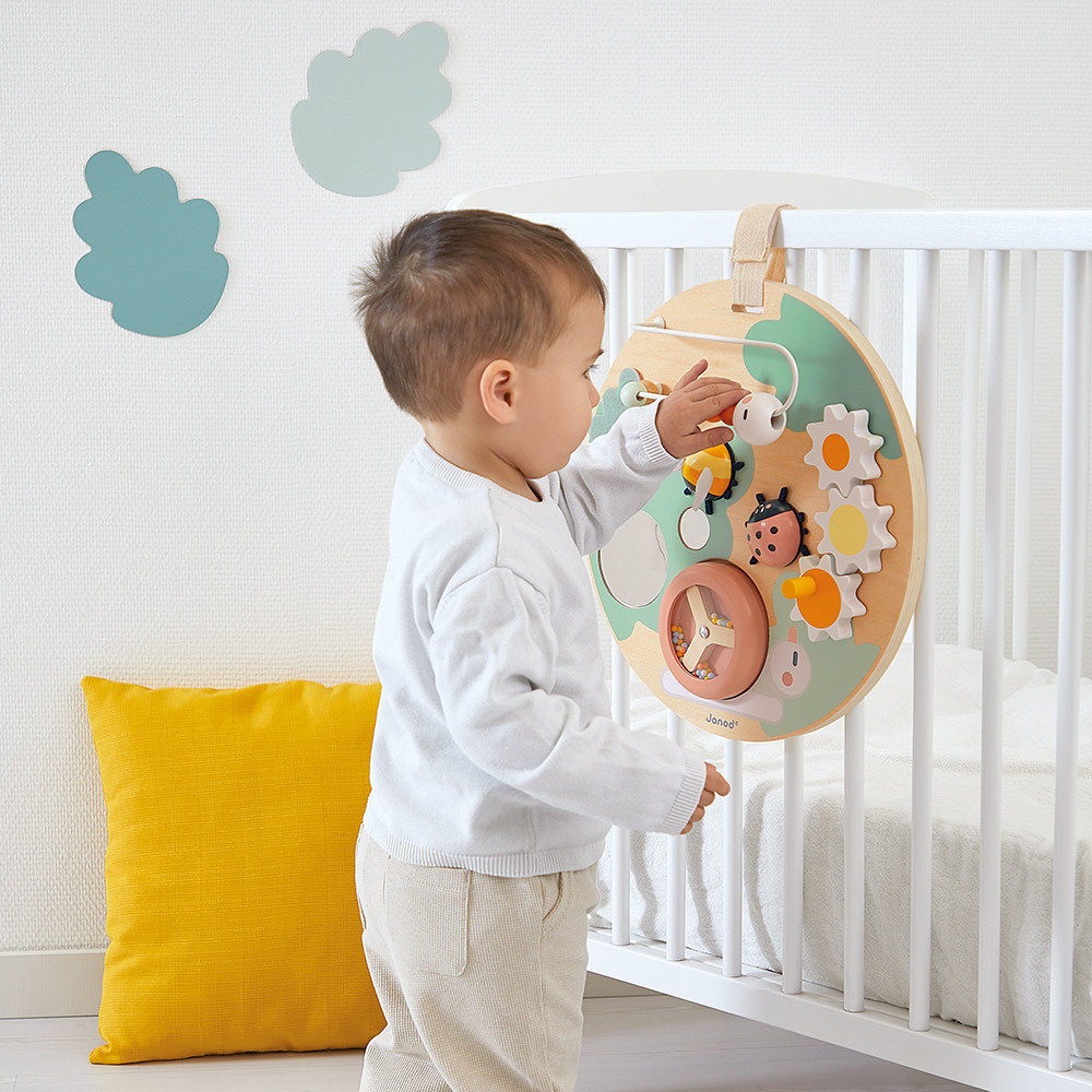 Sweet Cocoon Activity Panel : Manipulation & stackers Janod - J04057