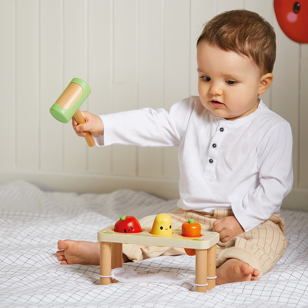 Tap Tap Vegetables : Manipulation & stackers Janod - J03309