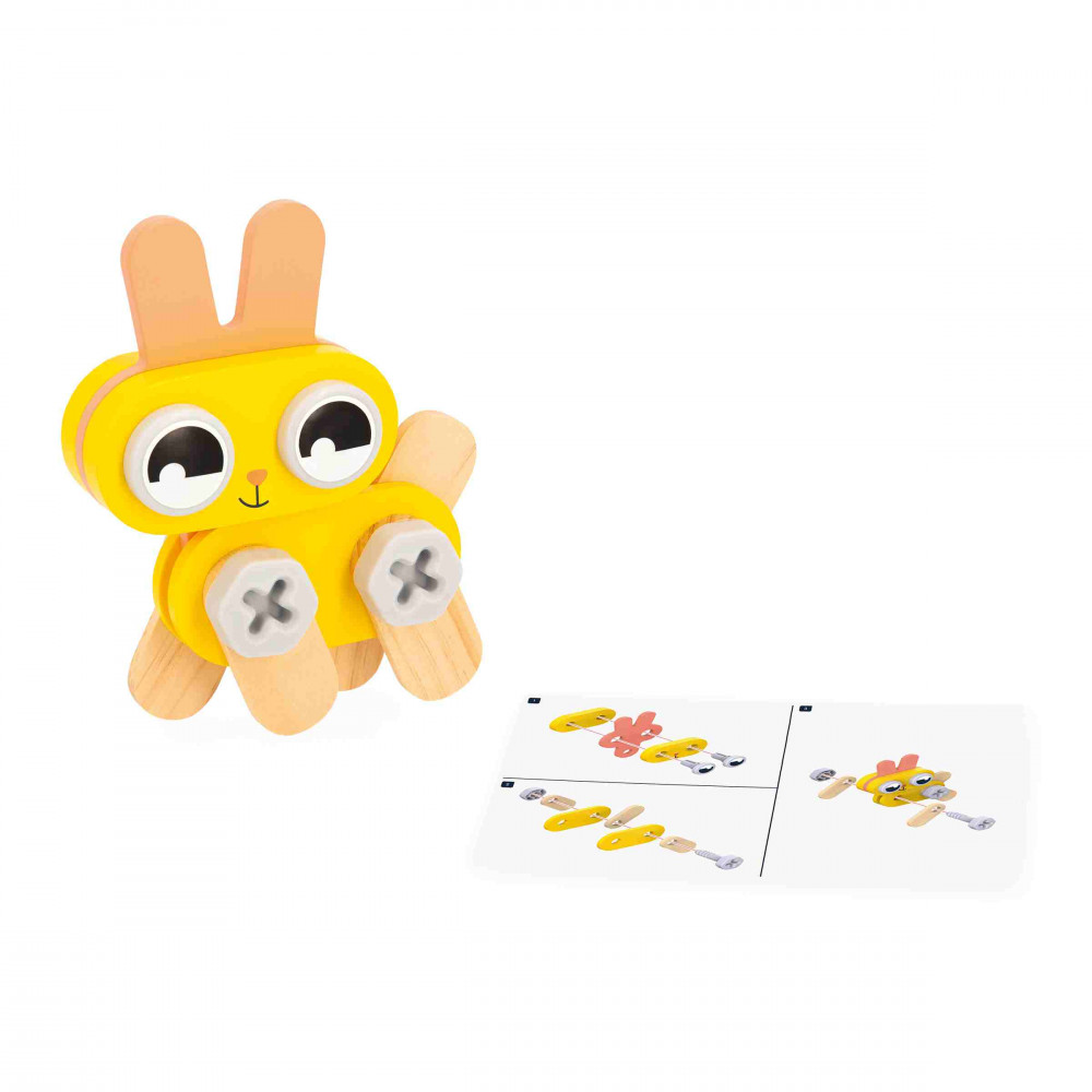 Small Animals to DIY Brico'Kids : Construction Games Janod - J06450