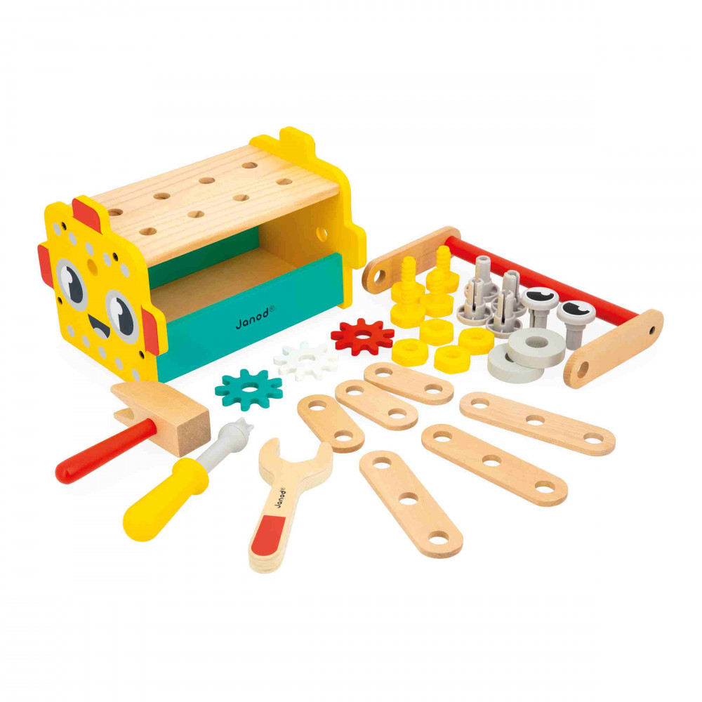 Brico'Kids Robot Toolbox : Workbenches & tool kits Janod - J06455