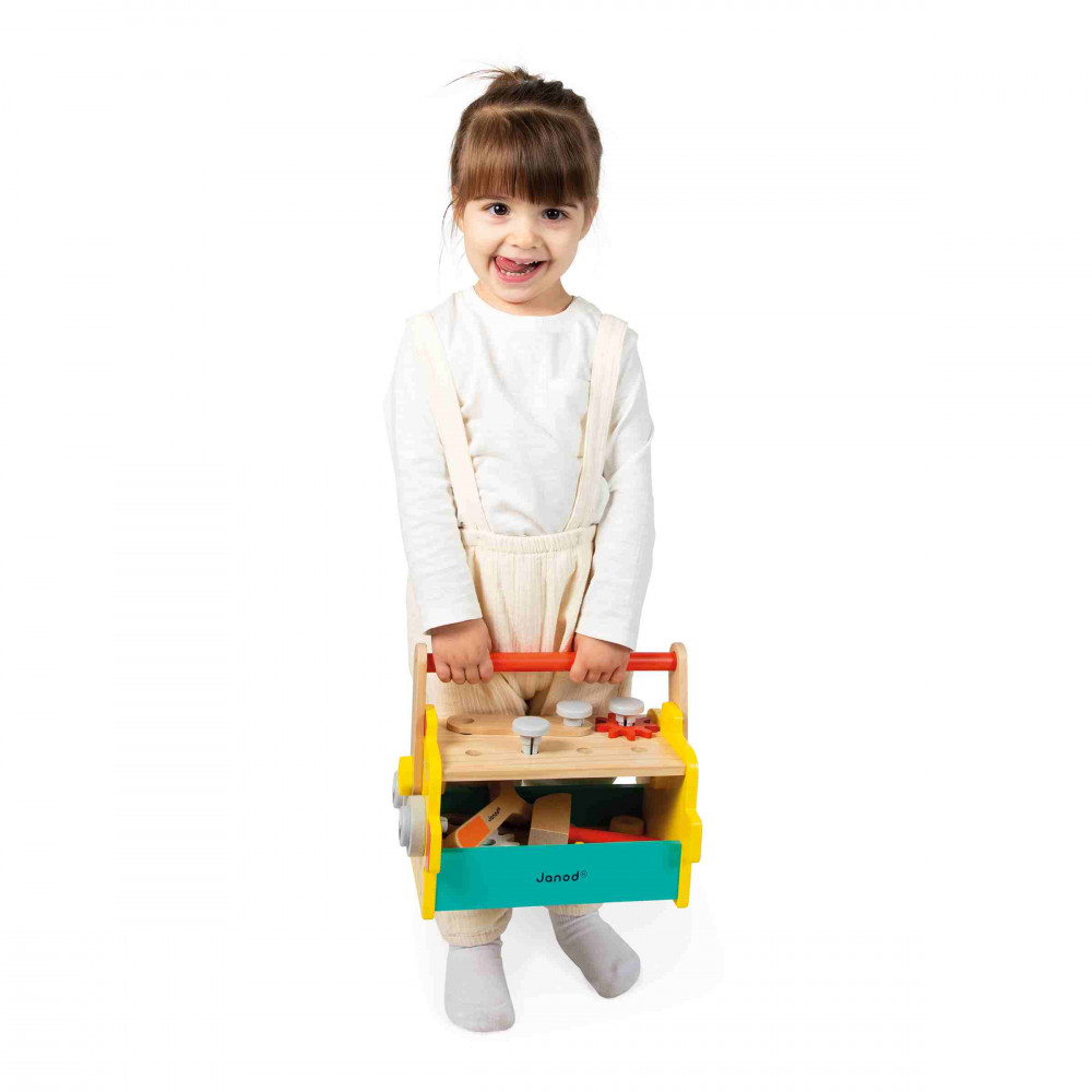 Brico'Kids Robot Toolbox : Workbenches & tool kits Janod - J06455