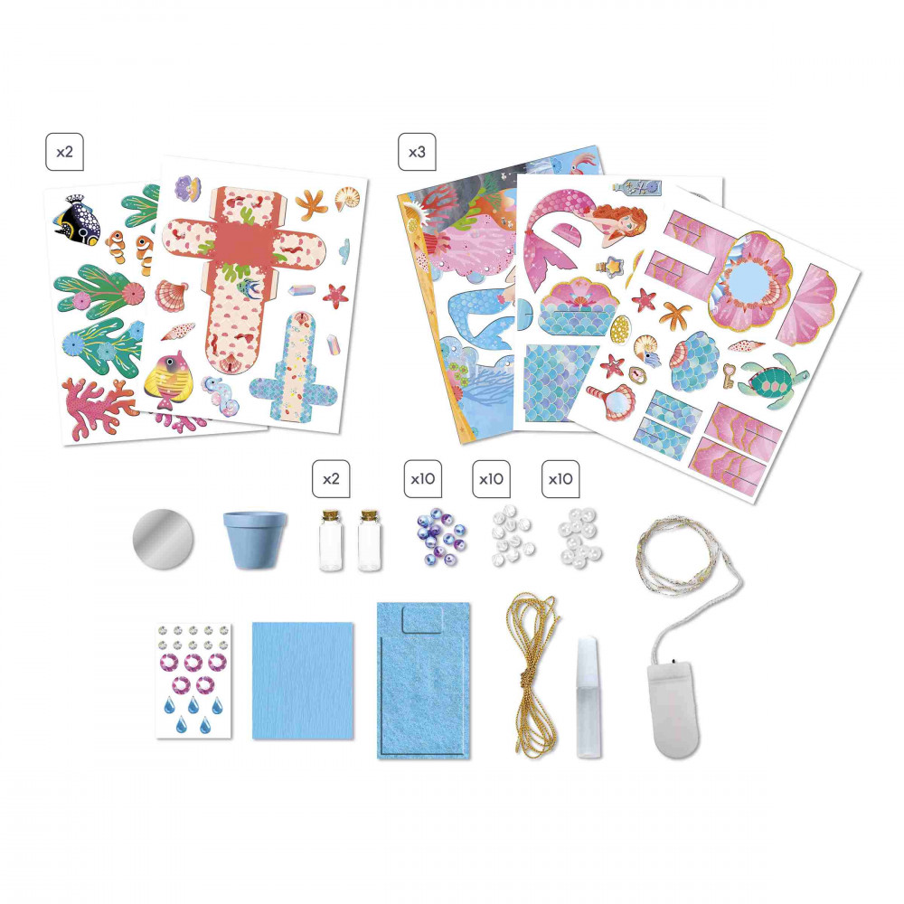 Magic Ocean - The Mermaid Room : 3D Creations Janod - J09139