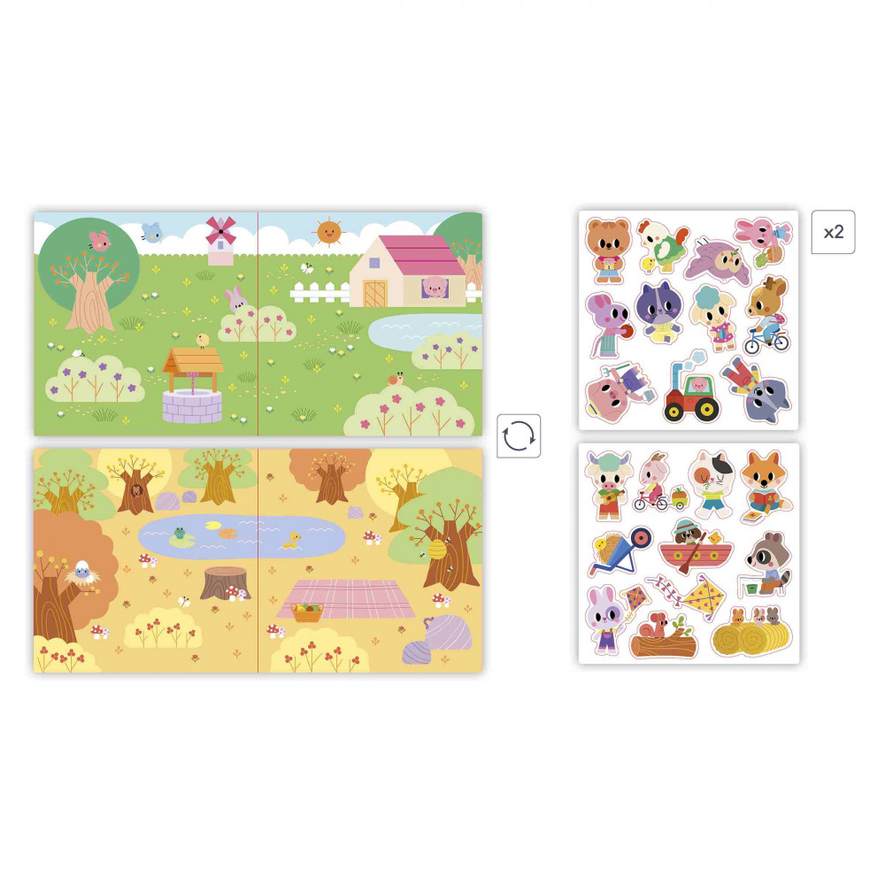 Creative Set of Thick Repositionable Stickers - 18 months : Mosaic ...
