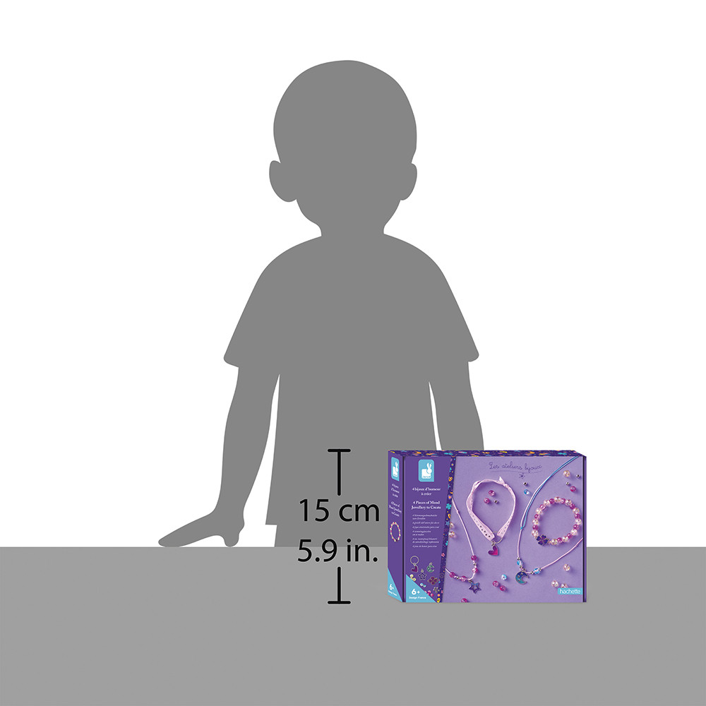 Creative Kit - 4 Mood Jewels to create : "Les Ateliers Bijoux" & beads ...